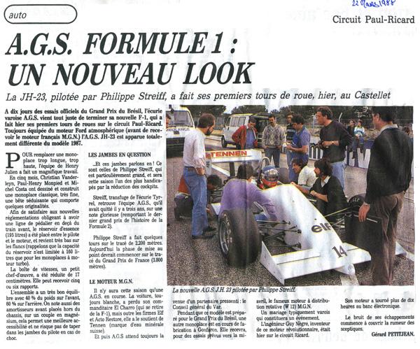 AGS : Histoire de la marque - Page 4 - Autodiva