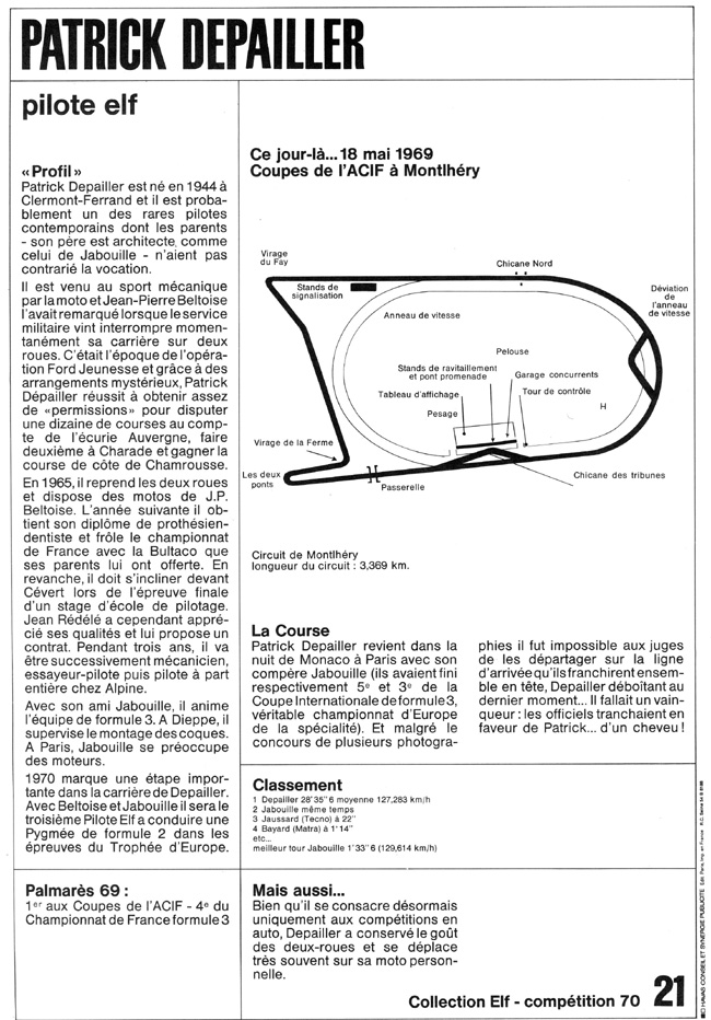 Patrick Depailler (1944-1980) - Page 5 - Autodiva